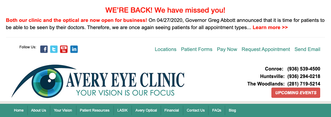 Job Listings - Avery Eye Clinic Jobs